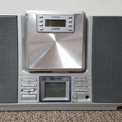 Audiovox Portable MP3 CD Player with AM/FM Radio | EstateSales.org