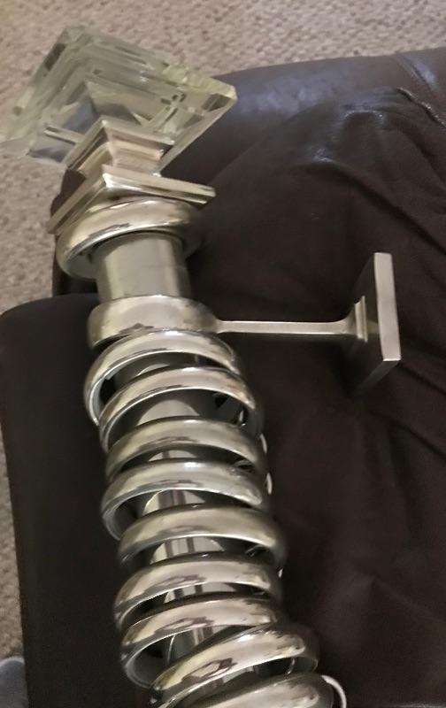 Crystal end rod | EstateSales.org