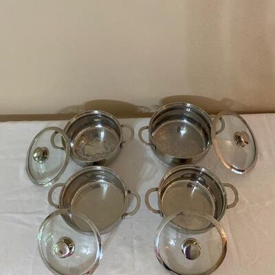 Command Performance Cookware Set of 4 Pots with Lids | EstateSales.org