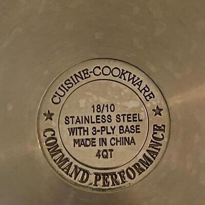 Command Performance Cookware Set of 4 Pots with Lids | EstateSales.org