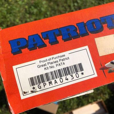 G122: Great Planes Patriot Model airplane kit | EstateSales.org