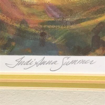 Sue Etem “IndiAnna Summer” Limited Edition 25/25 Lithograph Print ...