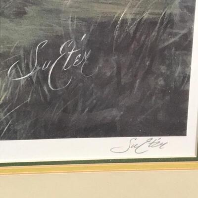 “The Wager” by Sue Etem LE Print 247/350 | EstateSales.org