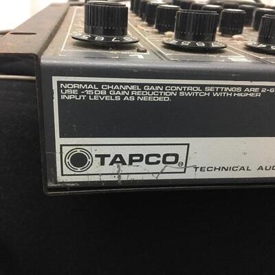 Vintage Mixer Sound Machine TAPCO 6100 RB | EstateSales.org