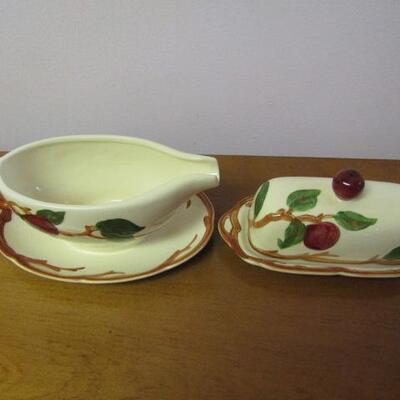 Franciscan by Gladding McBean & Co- Apple Pattern- American Backstamp ...