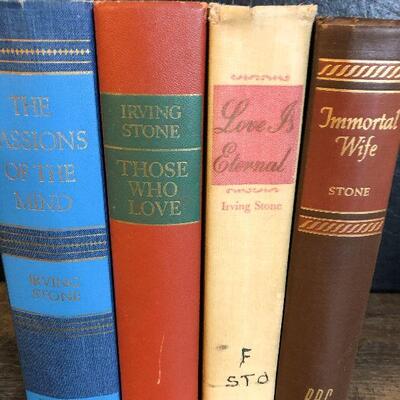 K31: Lot of Irving Stone Novels | EstateSales.org
