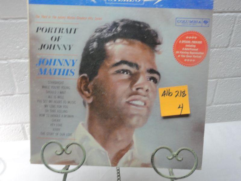 ALB218 JOHNNY MATHIS PORTRAIT OF JOHNNY VINTAGE ALBUM | EstateSales.org