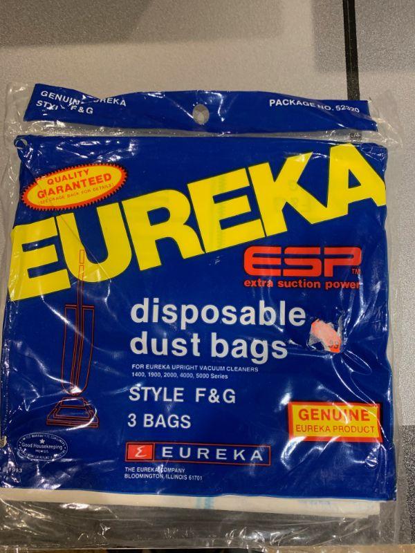 Eureka disposable dust bags for 1400,1900,2000,4000,5000 models ...