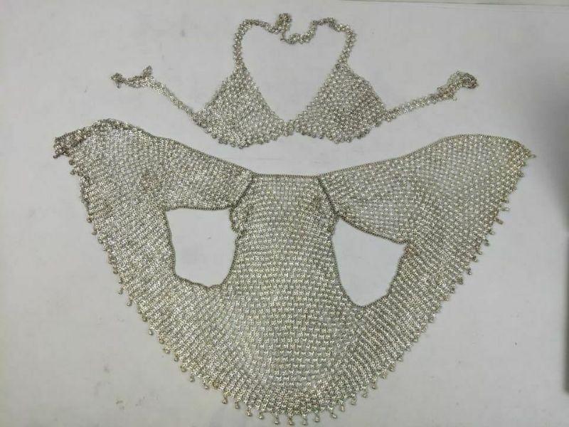 Chainmail Bikini Top and Vest - Great Condition | EstateSales.org