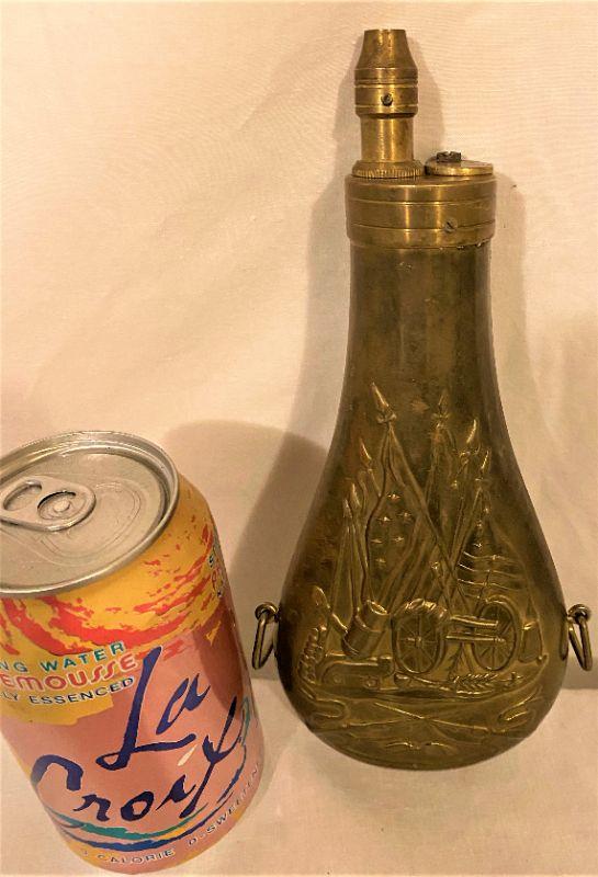 Black Powder Canister/Flask | EstateSales.org