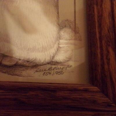 LOT 137 SUE B RUPP SIGNED & #'d PRINTS OF RABBITS | EstateSales.org