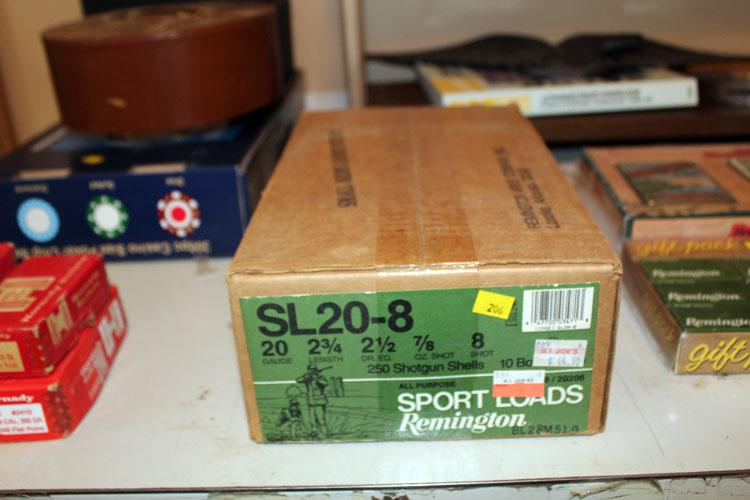 Full case 20 gauge shotgun shells (#206) | EstateSales.org
