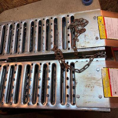 #1344G Haul Master Tri-fold Load Ramps | EstateSales.org