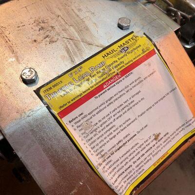 #1344G Haul Master Tri-fold Load Ramps | EstateSales.org