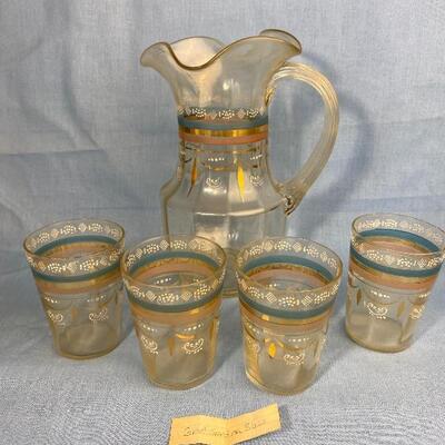 Antique Victorian Lemonade Set | EstateSales.org