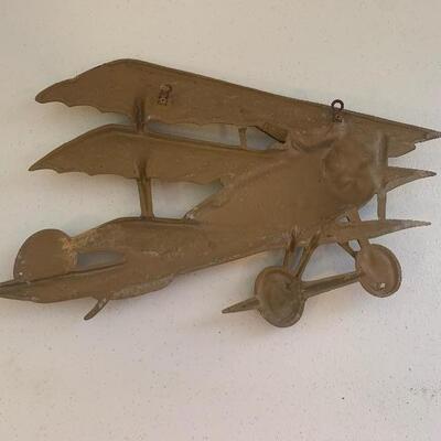 Sexton Vintage Cast Metal WWI German TriPlane and 1967 Sexton Airplane ...