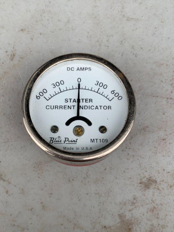Blue-point MT109 starter current indicator gauge | EstateSales.org