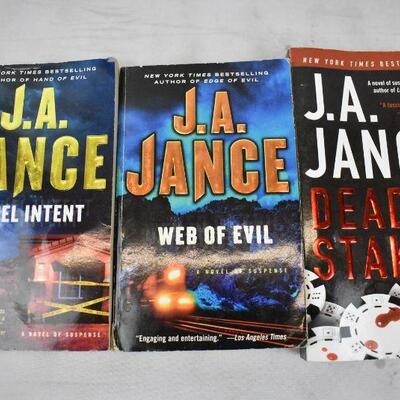 6 Fiction Books by JA Jance: Cruel Intent -to- Fatal Error ...