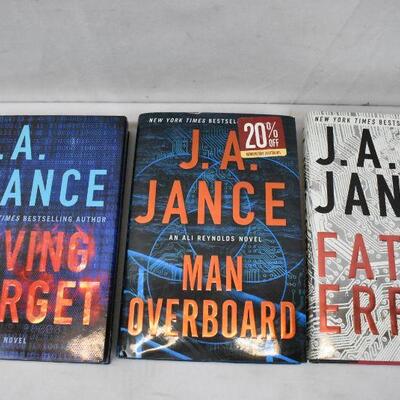 6 Fiction Books by JA Jance: Cruel Intent -to- Fatal Error ...