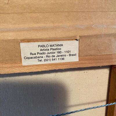 Lot 246 - Pablo Matania Signed Painting | EstateSales.org