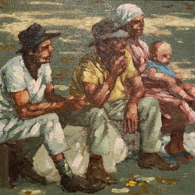 Lot 246 - Pablo Matania Signed Painting | EstateSales.org