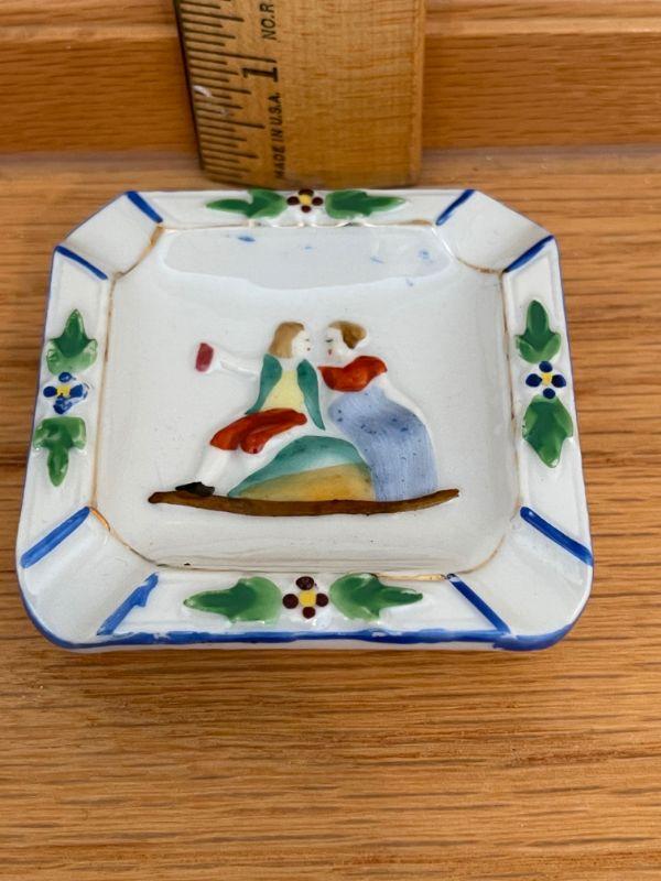 Hand painted occupied japan ash tray | EstateSales.org