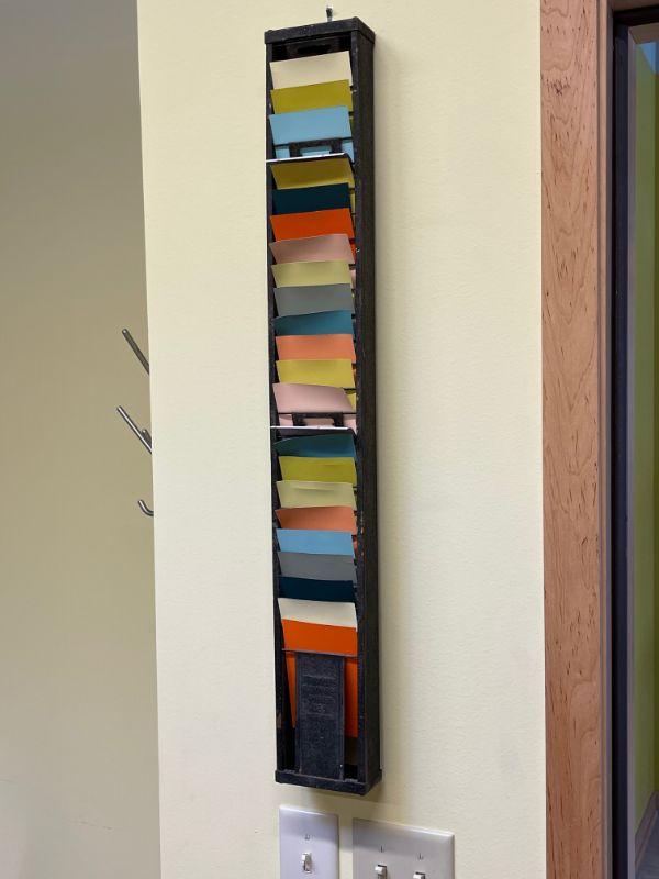 Stromberg Electric punch card holder | EstateSales.org