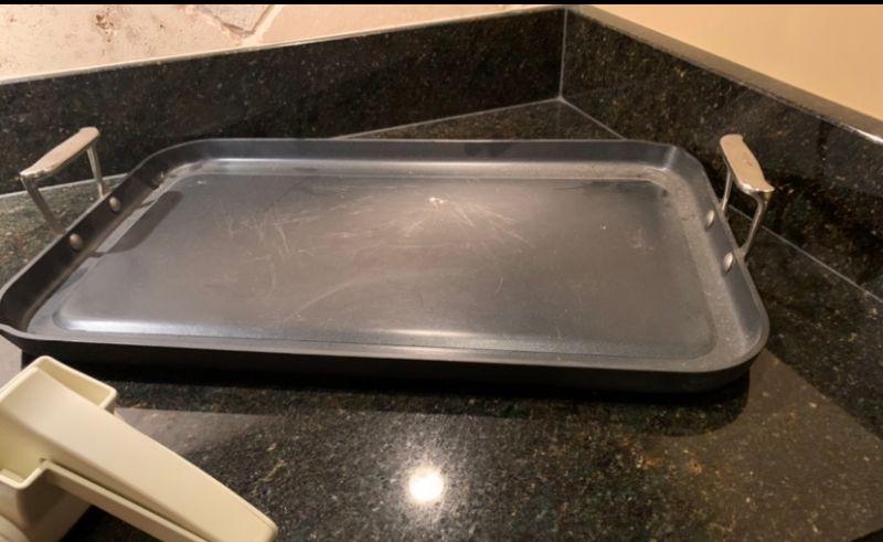 All Clad Grande Griddle 12.5” X 20” | EstateSales.org