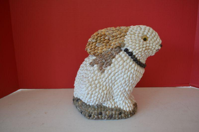 LOT 287 RABBIT MADE OF SHELLS | EstateSales.org