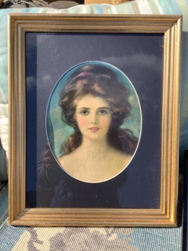 262 Framed Early 1900’s Magazine Cover | EstateSales.org