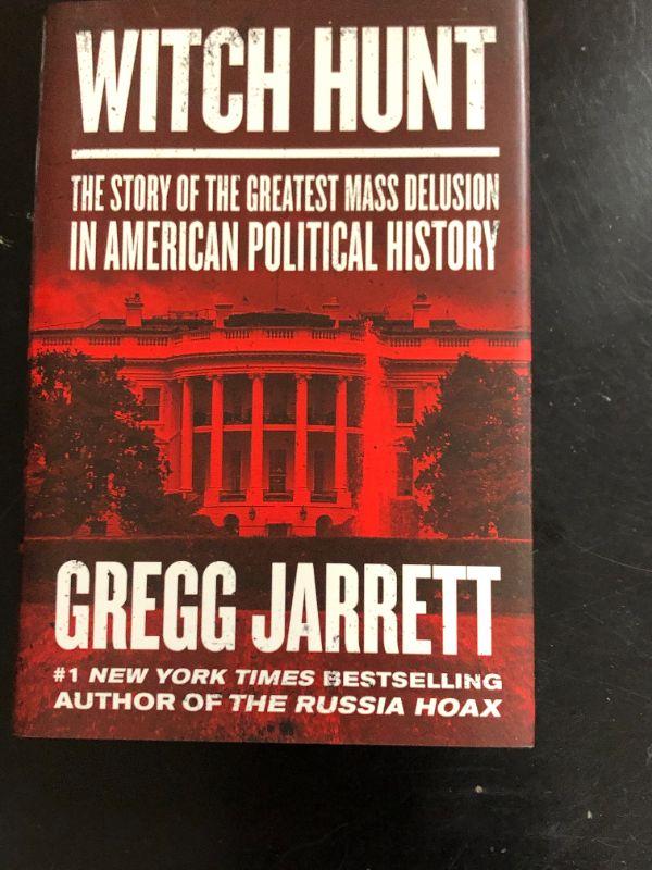 WITCH HUNT by Gregg Jarrett Hardback book | EstateSales.org