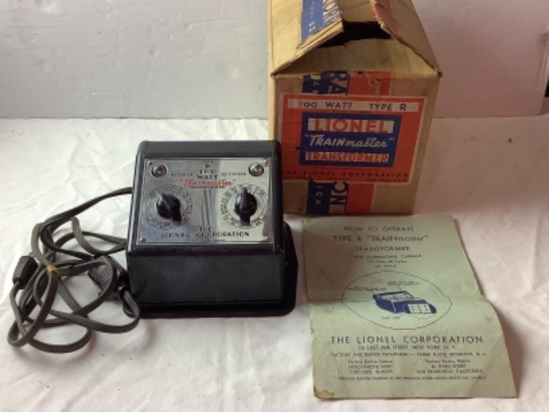 G979 Antique Lionel Trains Master Type R Transformer | EstateSales.org