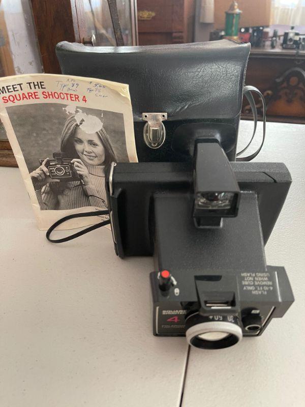 Polaroid square shooter 4 instamatic camera | EstateSales.org Polaroid square shooter 4 instamatic camera | EstateSales.org