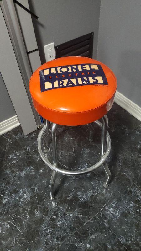 Orange Stool | EstateSales.org