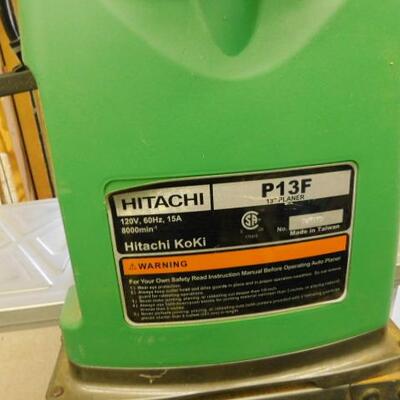 Hitachi P13F Wood Planer with Stand | EstateSales.org