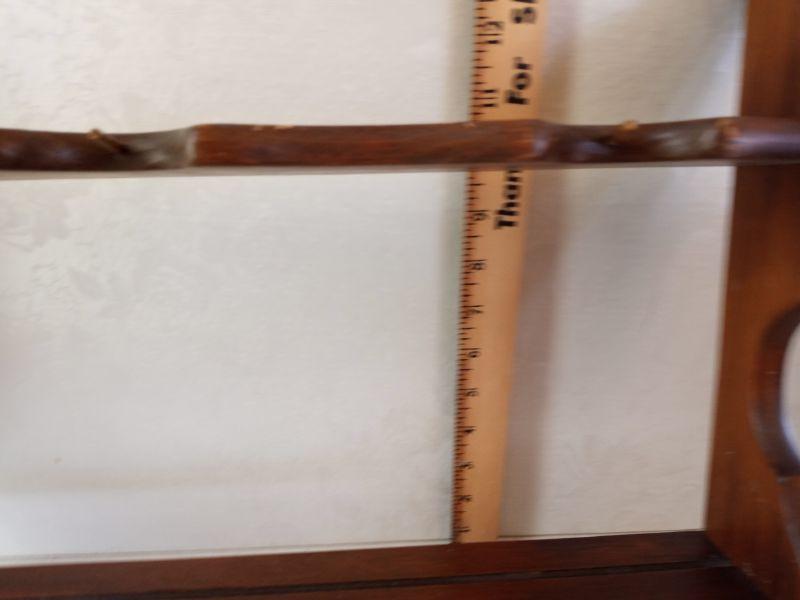 1262 = Double shelf hanging nic-nac | EstateSales.org