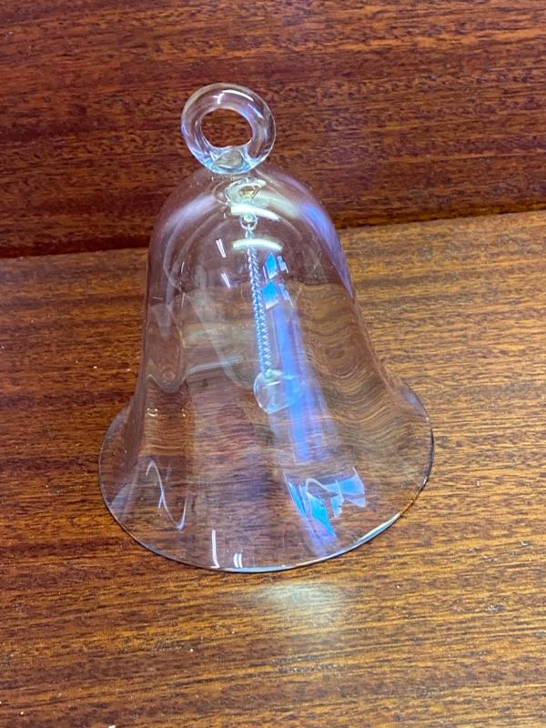 Vintage Reikl Bohemian Crystal Glass Bell | EstateSales.org