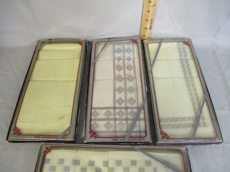 Lot 67 - (5) Cotton Handkerchief Packages | EstateSales.org
