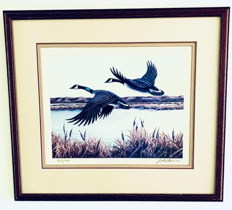 Wild Life Artist, John G. Moisan Print | EstateSales.org