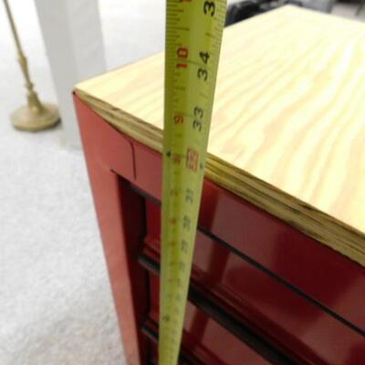 Task Force 4 Drawer Rolling Tool Chest 26"x14"x36" | EstateSales.org