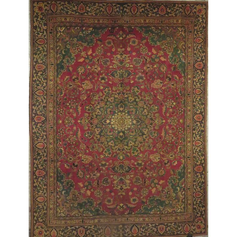 Persian mashad Vintage Rug 8'2"x4'11" Retail $10995 | EstateSales.org