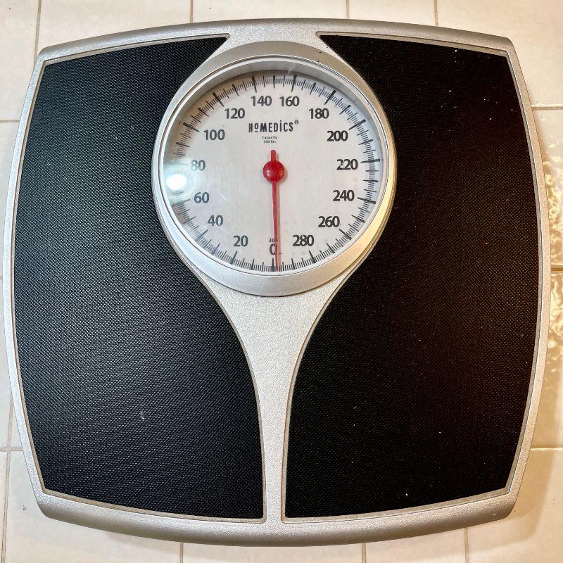 Lot 206 HoMedics Bathroom Scale | EstateSales.org