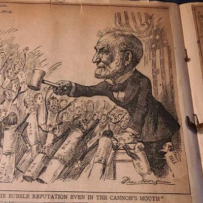 Lot 166: Political Cartoons Early 1900s Philadelphia Inquirer ...