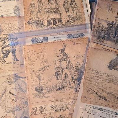 Lot 166: Political Cartoons Early 1900s Philadelphia Inquirer ...