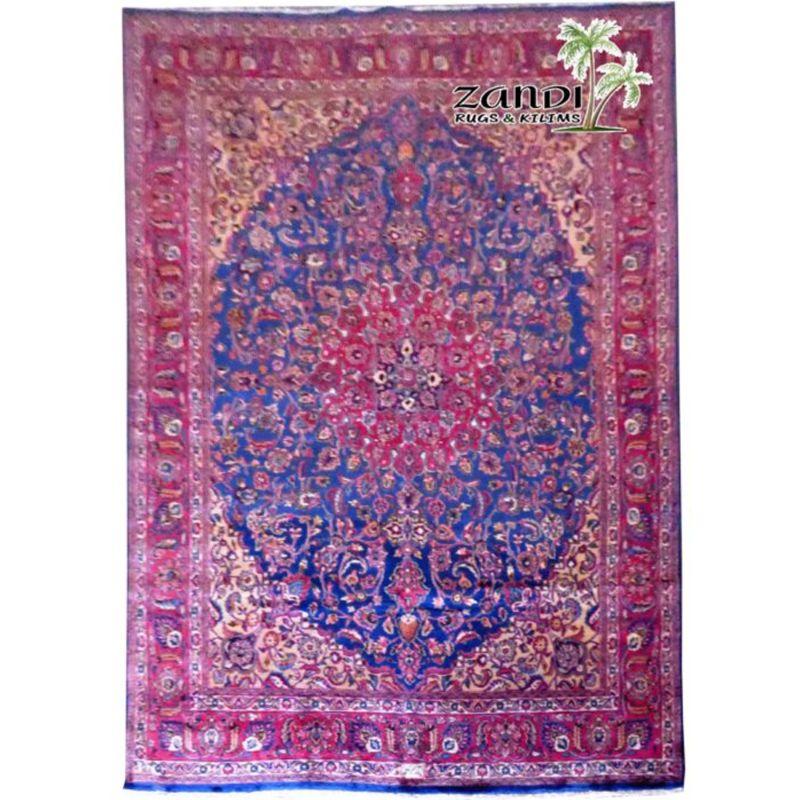 Medallion Blue Wool Persian Rug 12'10"x9'4" Retail $27297.6 ...