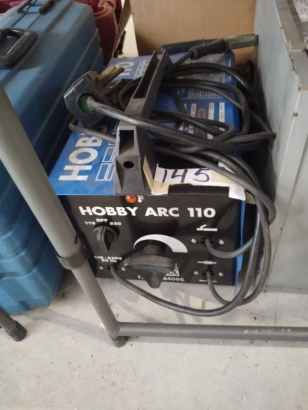 lot 145 - Hobby Arc 110 welding system | EstateSales.org