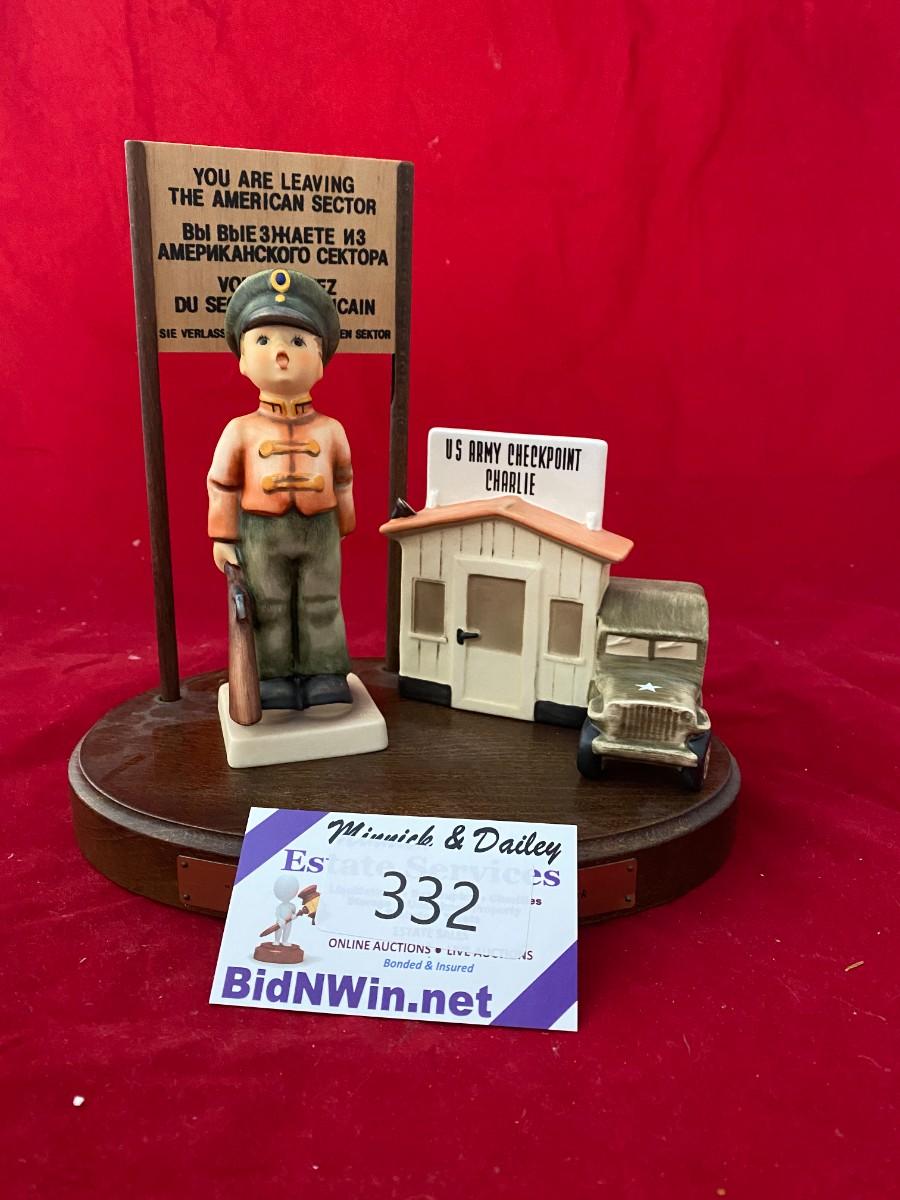 LOT 332 Hummel Goeble 'Checkpoint Charlie' Figurine - LMTD ...