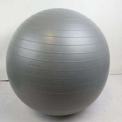 Gray Exercise Ball | EstateSales.org