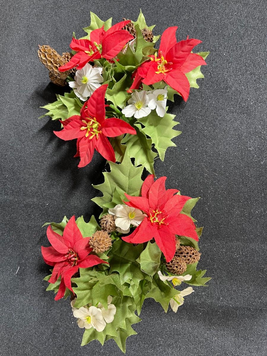 Vintage foliage, Christmas, candle rings | EstateSales.org