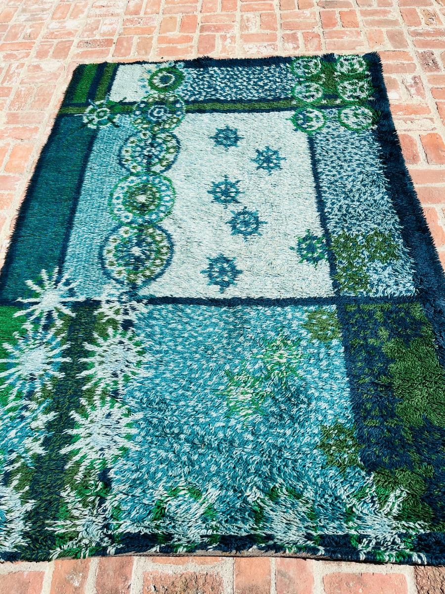 Lot 487 1960's Fun Funky Vintage Retro Shag Area Rug Groovy Baby ...